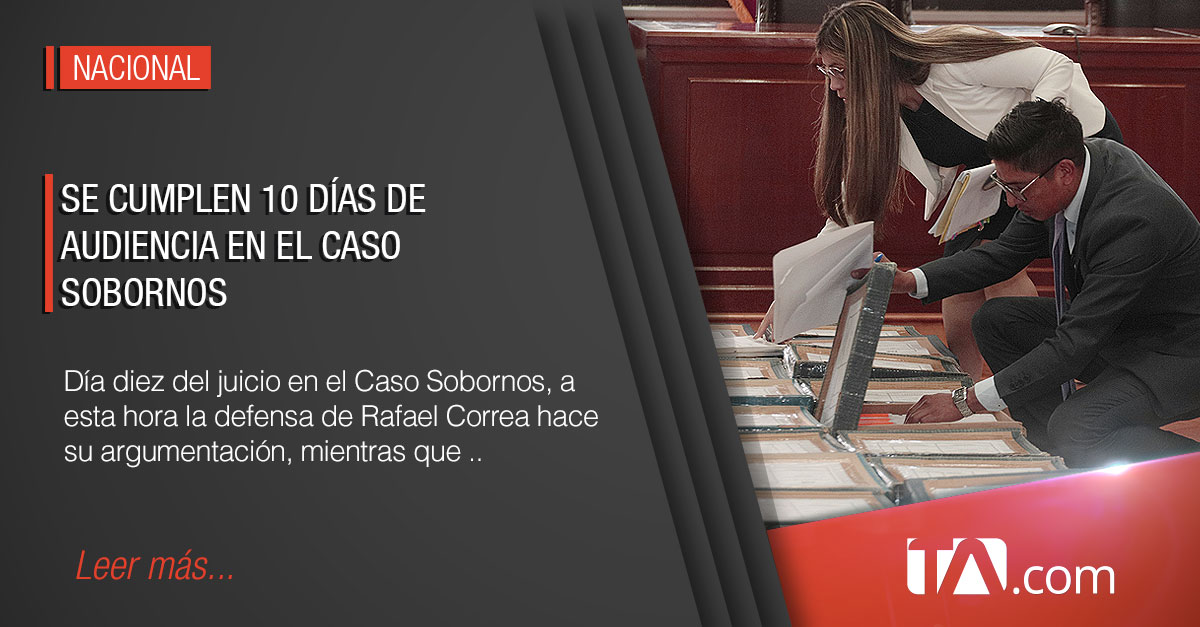 Se Cumplen 10 Días De Audiencia En El Caso Sobornos